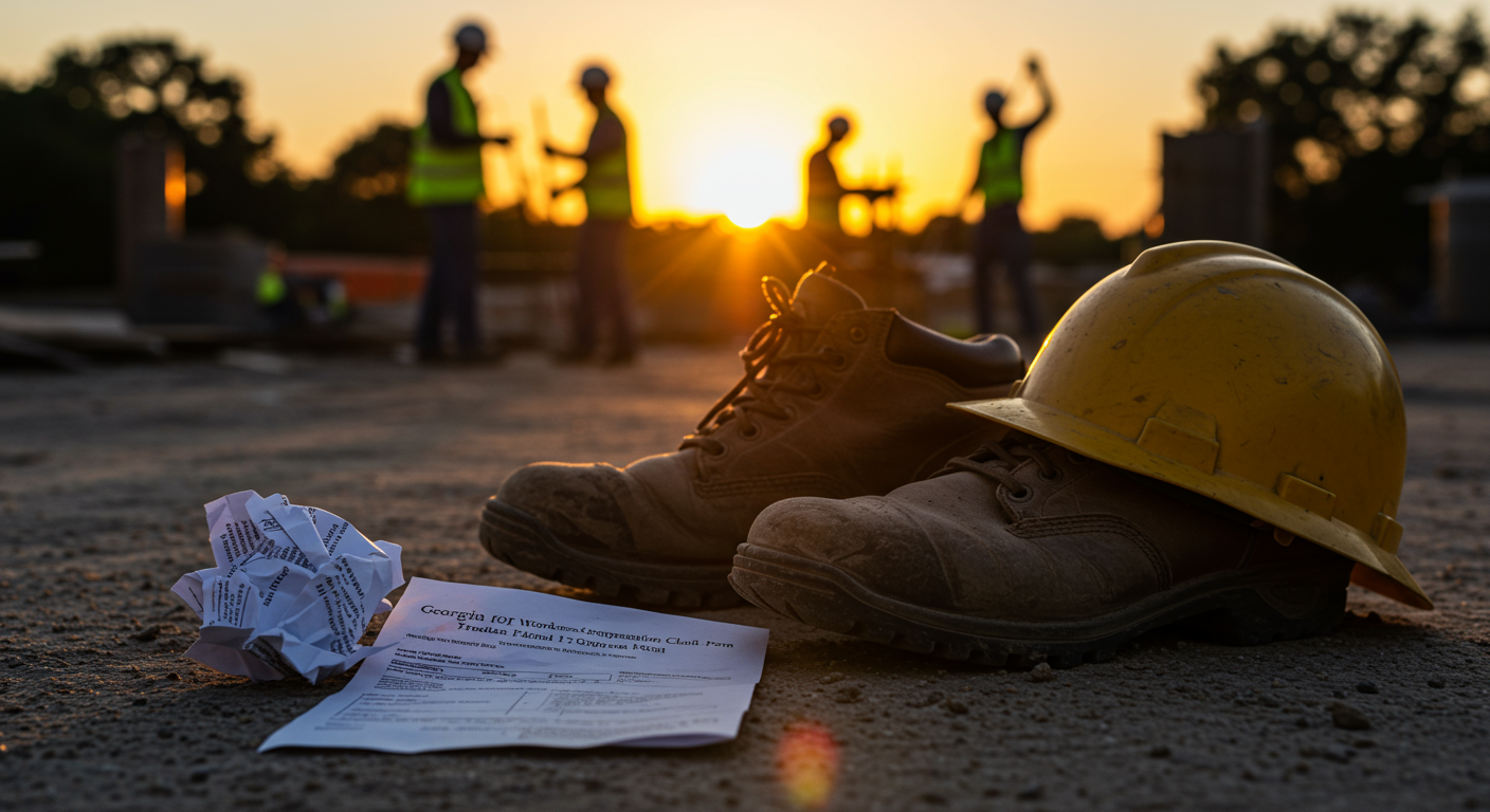 2026 GA Workers' Comp: $850 TTD & New Rules - Construction Accident Georgia